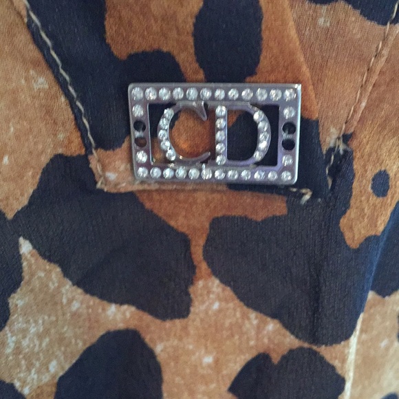 Dior | Other | Christian Dior Leopard Dress | Poshmark